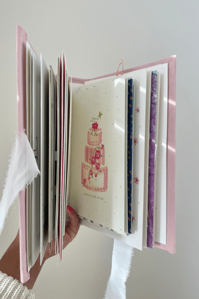 DIY Greeting Card Book Binding – Petite Glimmers