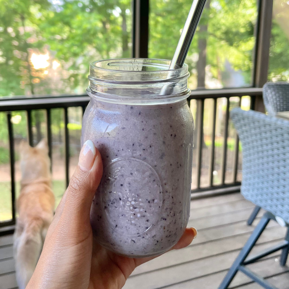 Blueberry Banana Smoothie Recipe – Petite Glimmers