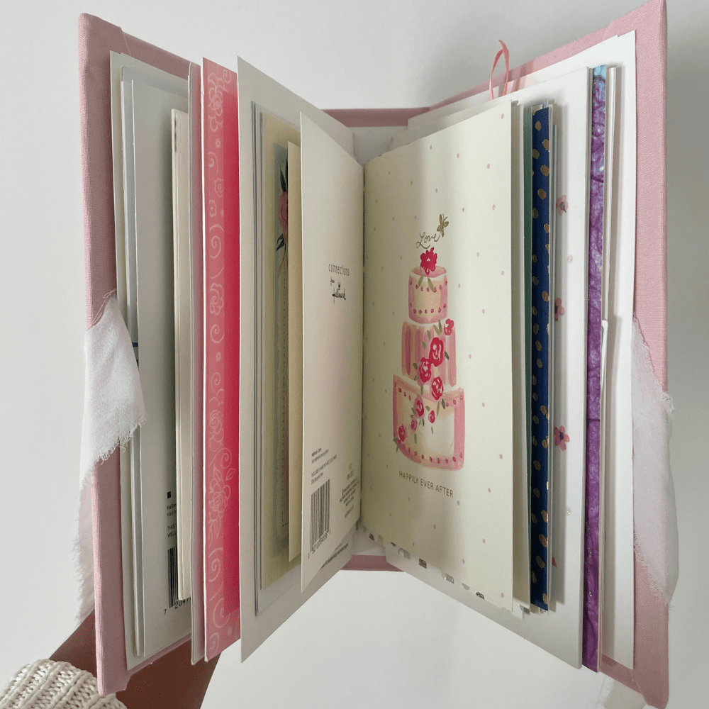 DIY Greeting Card Book Binding – Petite Glimmers