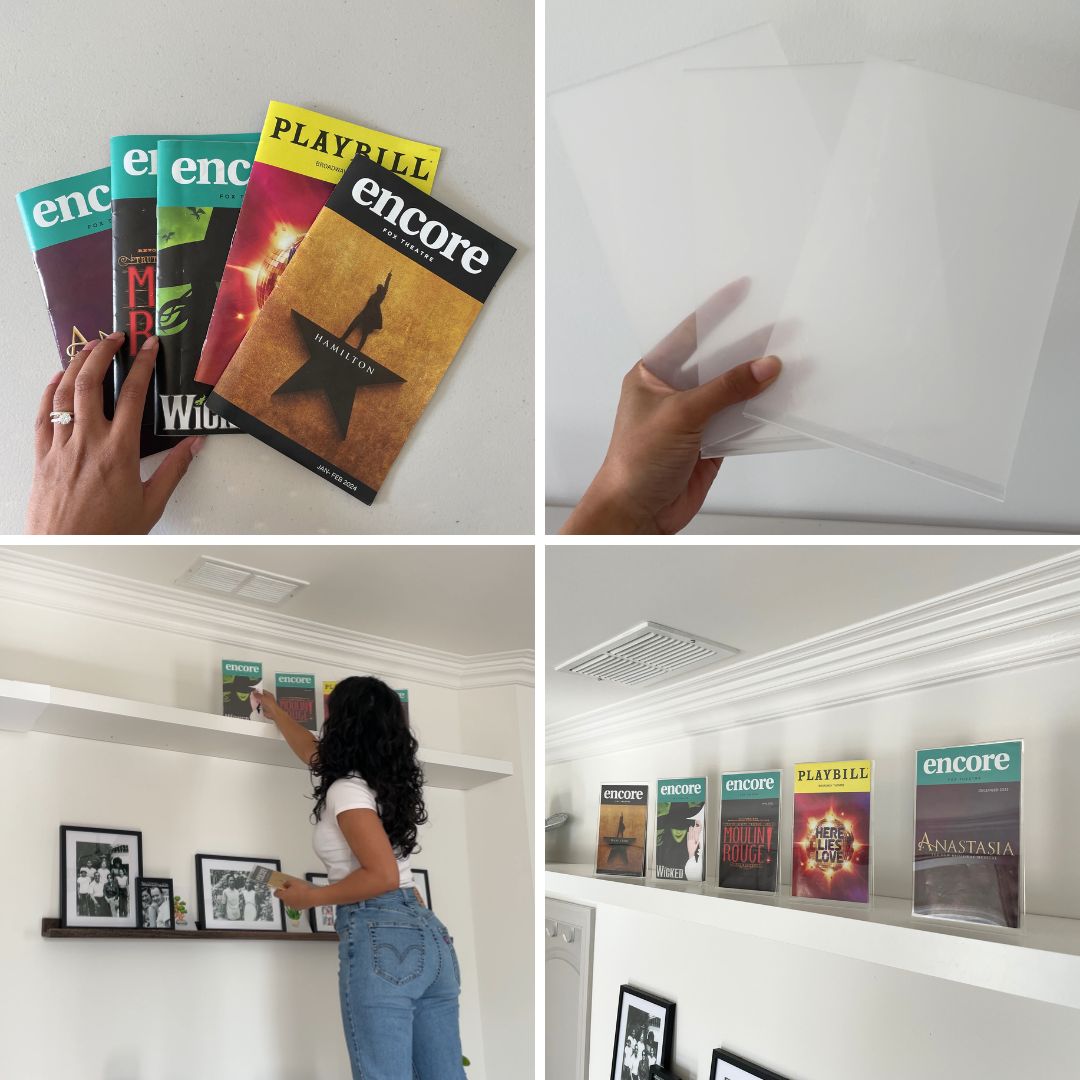 Simple Playbill Display Idea – Petite Glimmers