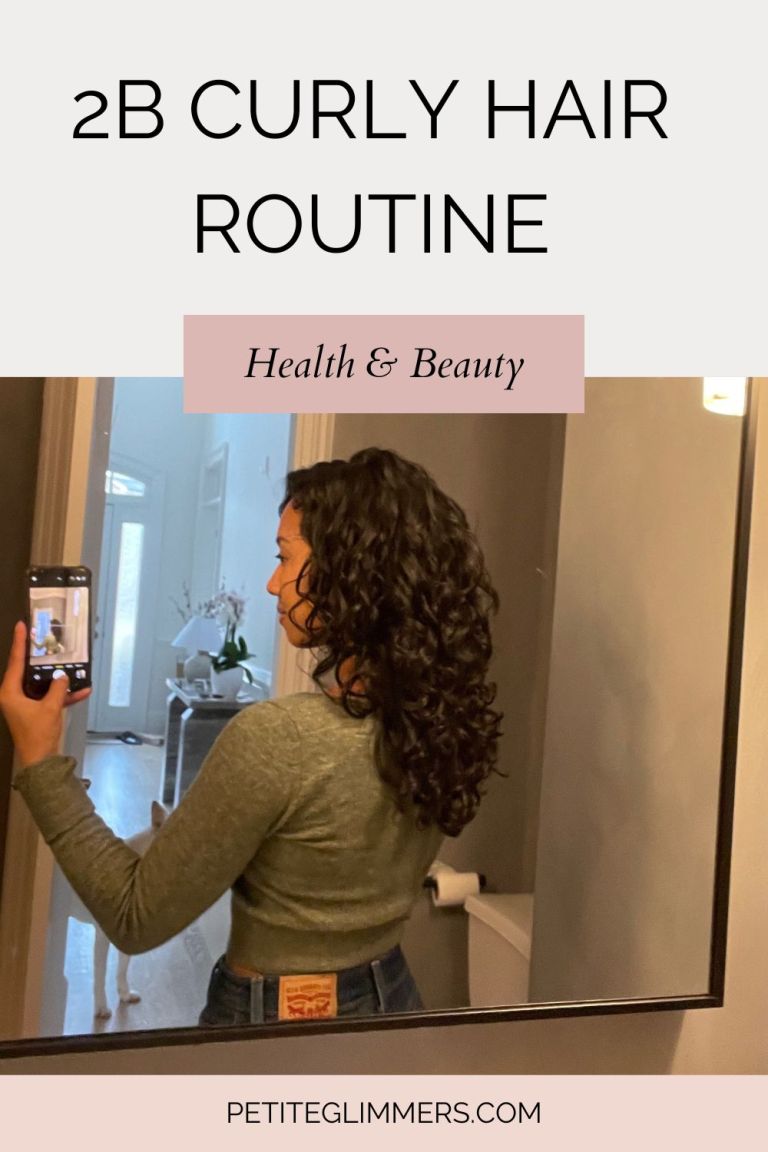 My 2B Curly Hair Routine – Petite Glimmers