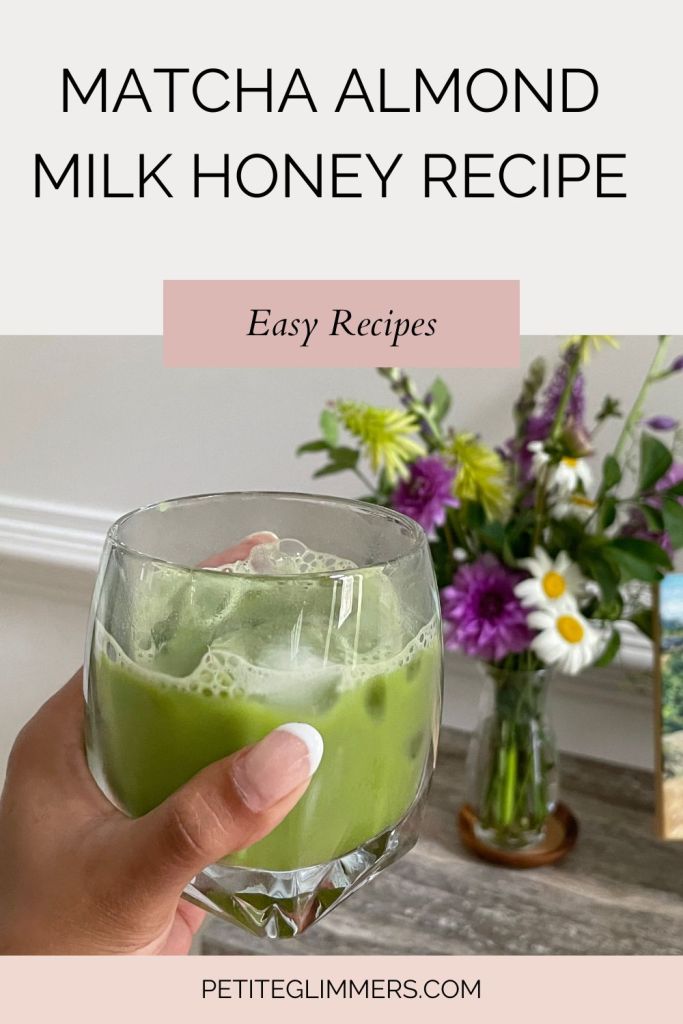 Matcha Almond Milk Honey Recipe – Petite Glimmers