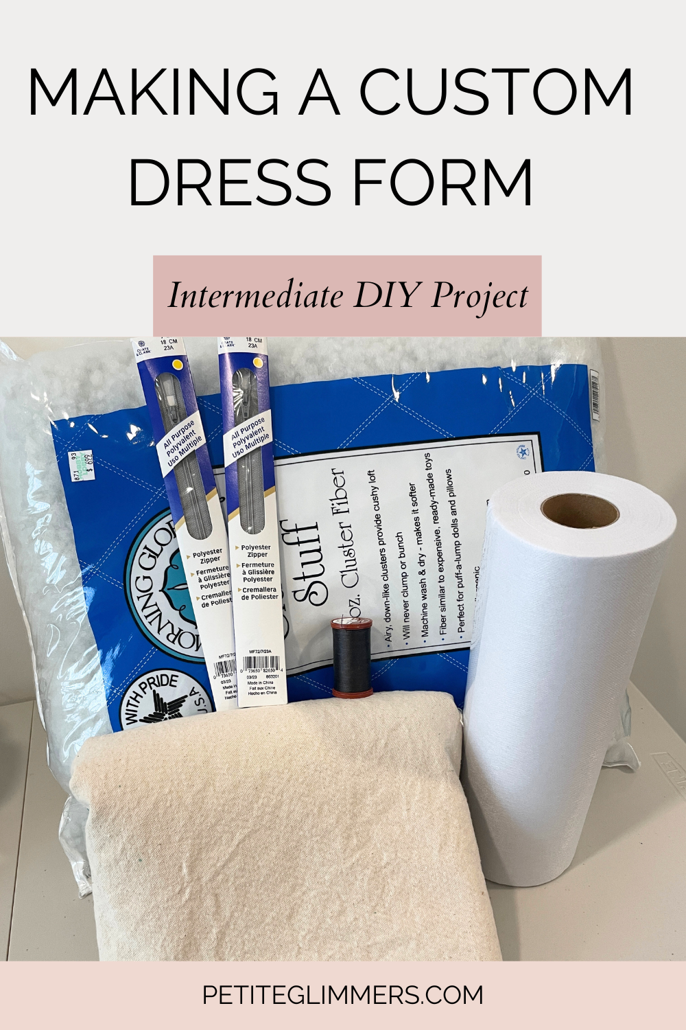 How to Make a Custom Dress Form for Under $100 – Petite Glimmers